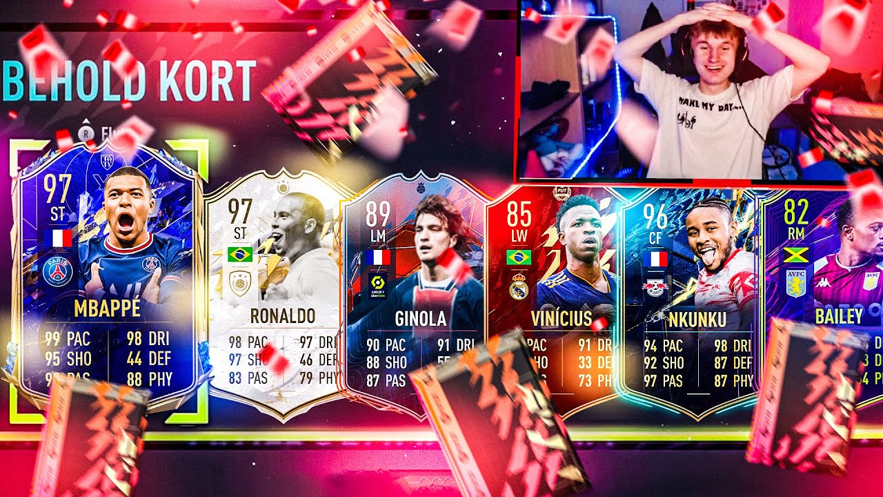 Alle mine BEDSTE Pakker i FIFA 22! *Heldet er KOLOSSALT!* - YouTube
