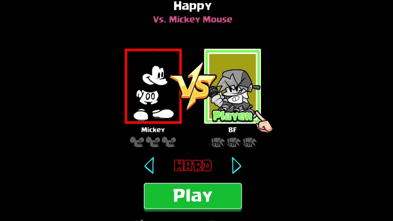 HAPPY FNF SONG | zhu14 | #fnf #fridaynightfunkin #song #mickeymouse ...