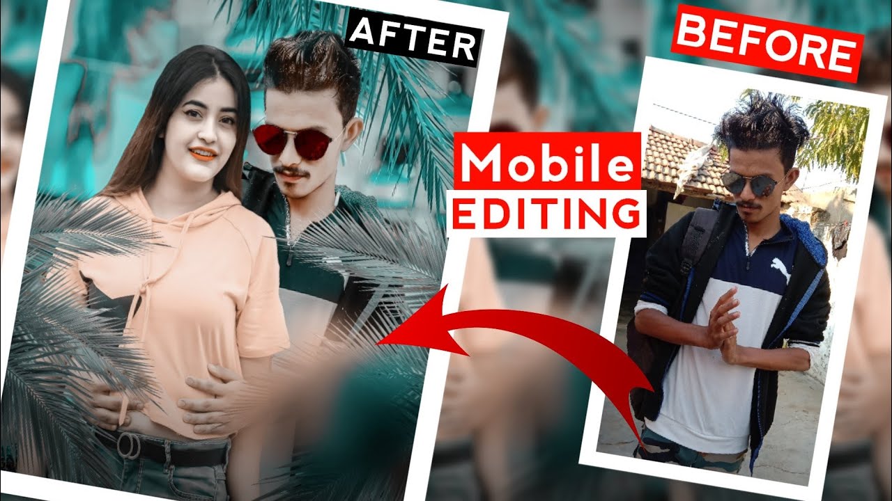Love Photo Editing Picsart | Couple'S Photo Editing Tutorial In Hindi ...