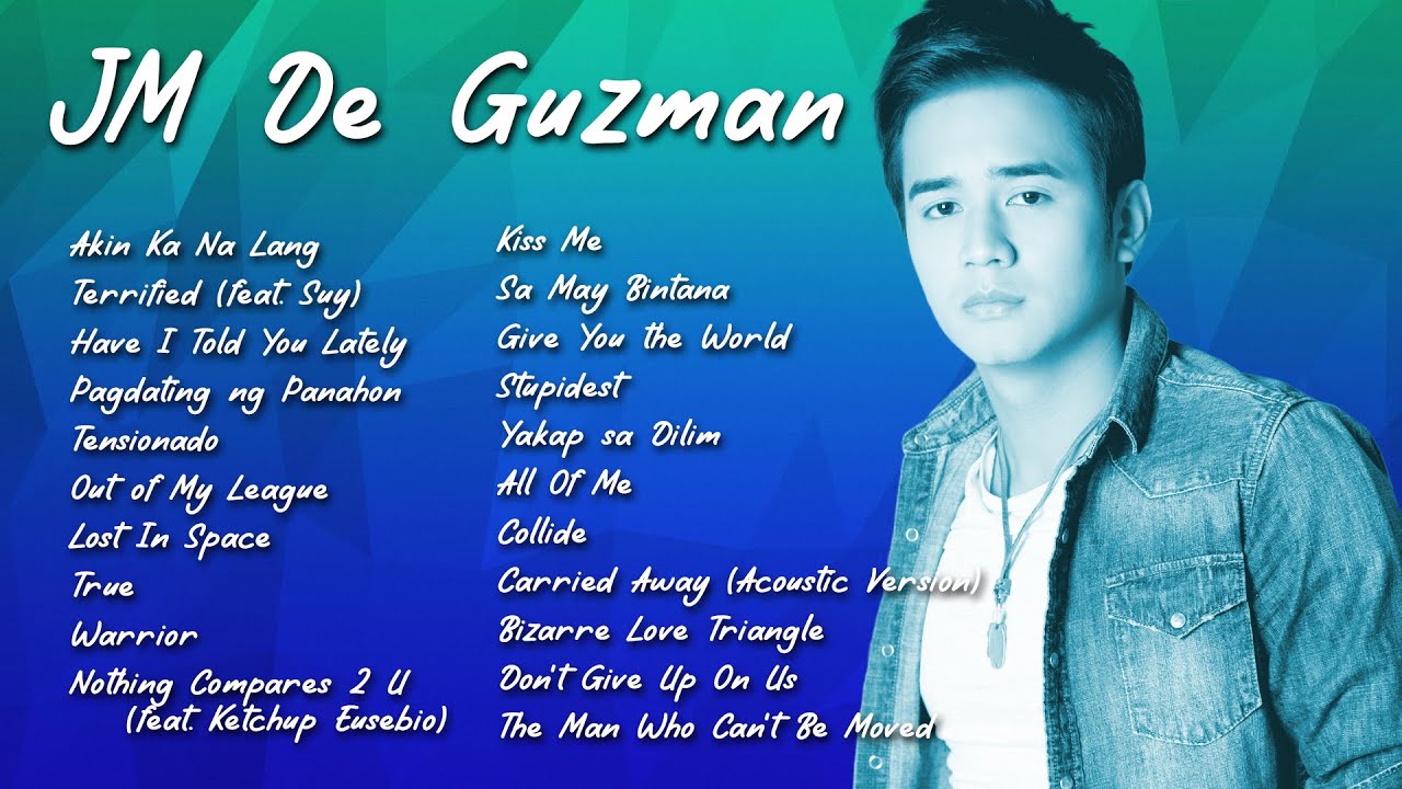 (Official Non-Stop) Best of JM De Guzman - All Tracks Updated - YouTube