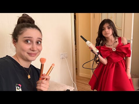 TOY GÜNÜ 😍 | QIZLARI HAZIRLADIM ❤️