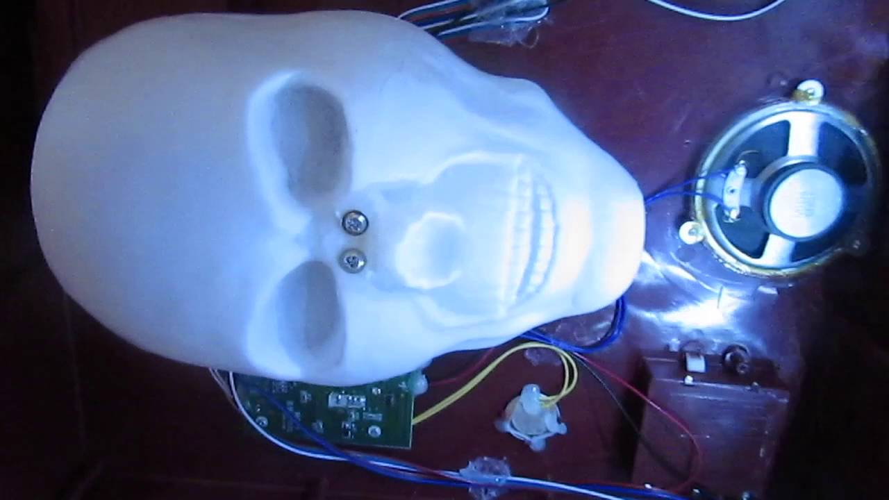 A Look Inside Spirit Halloween's Terror TV (Skull) - YouTube