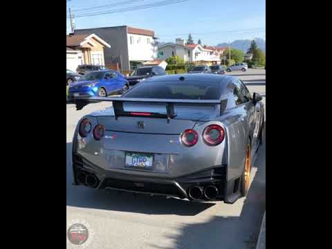 Nissan GTR remote start - YouTube