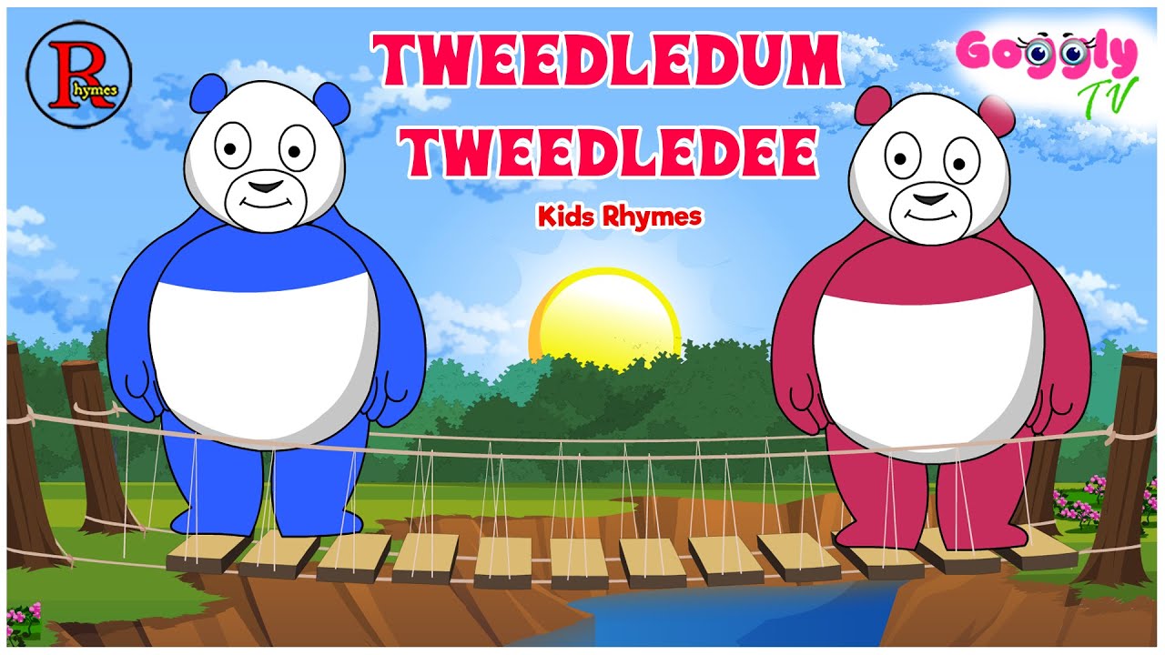 Tweedledum Tweedledee | Baby Nursery Rhymes | Toddlers Rhymes | Kids ...