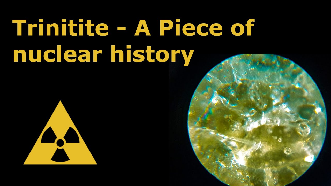 Trinitite - Nuclear Glass! - YouTube