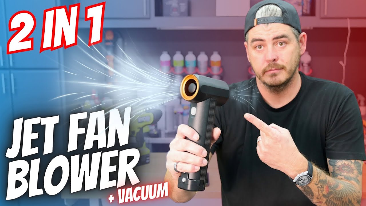 Handheld Blower for your Car - Kica Jet Fan Max Blower and Vacuum 2in1 ...