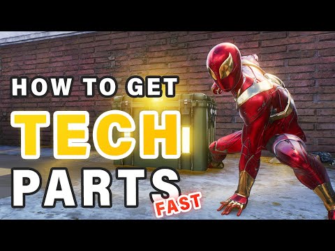How to get Tech Parts Fast ► Spider Man 2