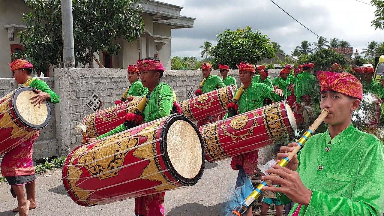 TABUH PENDATANG DENGAN VARIASI TARIAN YANG BERBEDA OLEH GENDANG BELEQ ...