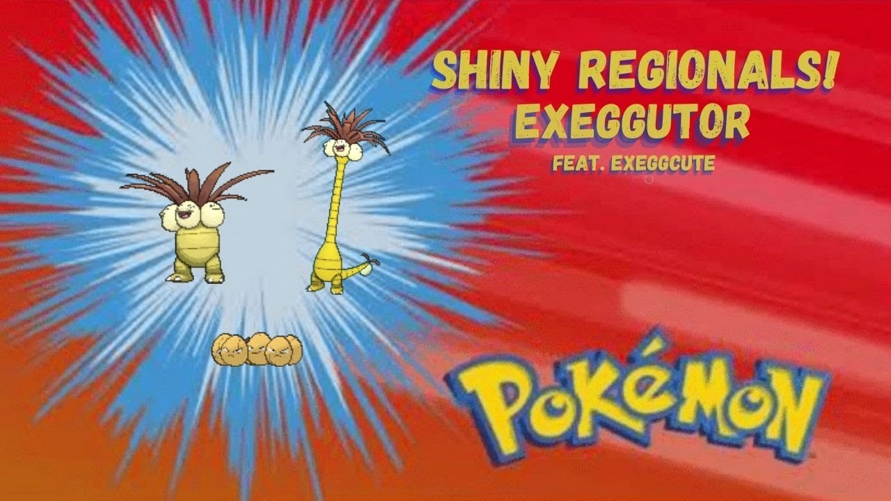 Every Shiny Exeggutor in Sword & Shield!! Shiny Regionals Ep15 - YouTube
