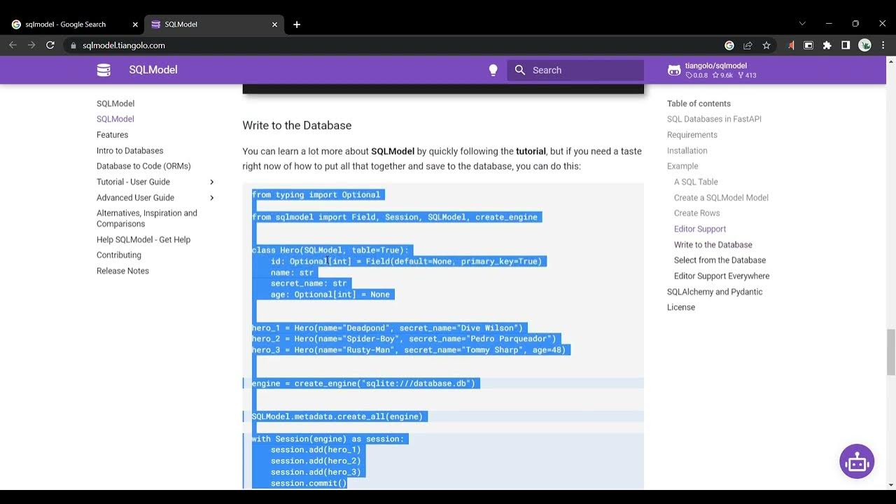 Sqlmodel Testing Sqlmodel Sqlmodel Fastapi Introduction Youtube