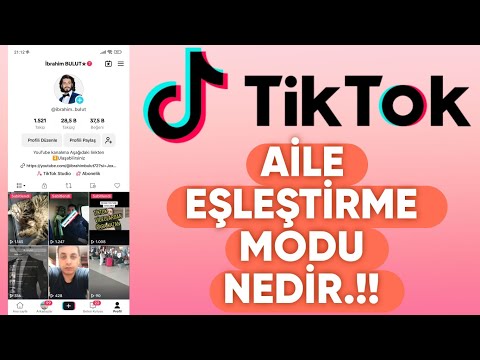 TikTok Aile Eşleştirme Modu Nedir.!!!