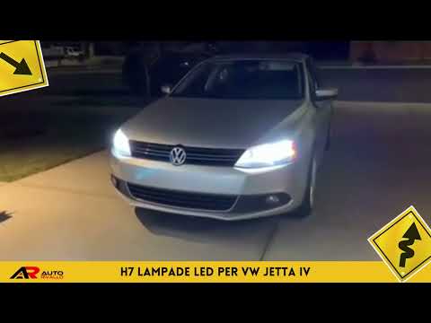 INSTALLAZIONE H7 LED VW JETTA IV MK6 2010 - 2018