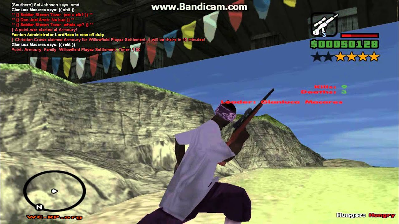 [SAMP] West Coast RP - Paintball with Snipers! - YouTube