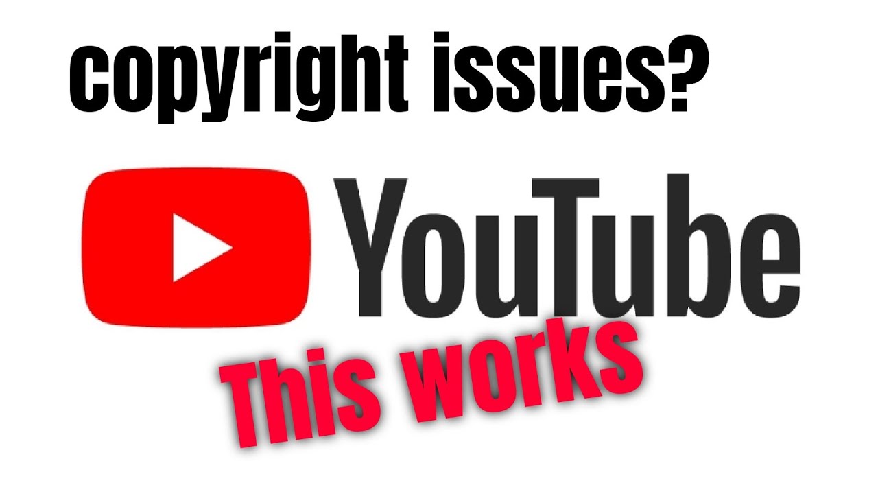 Youtube copyright issue?...tested and really works - YouTube