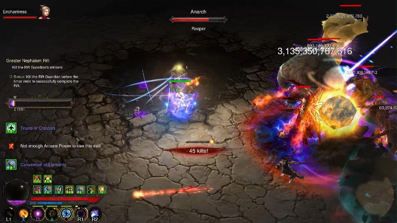 Diablo III: Wizard meteor Tel Rasha build 2,96M dps 0,8M hp gr 128 no ...
