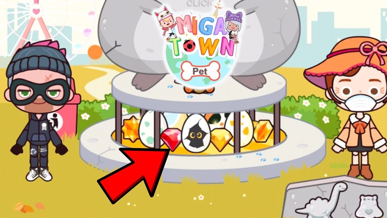 Miga Town: My Pets - Find The Big Secret Treasure - YouTube