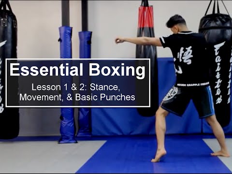 ESSENTIAL BOXING Lessons 1 & 2 @ Masters Academy Plymouth - YouTube