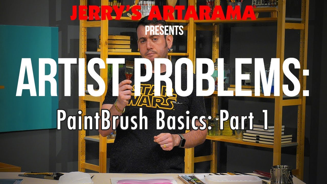 Artist Problems - Paint Brush Basics: Part 1 - YouTube