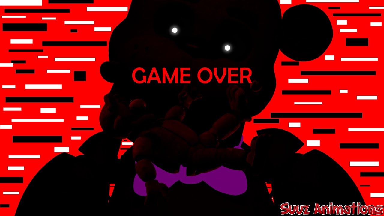 [FNaF/SFM Speed Poster] "Game Over" FNaF World Poster (Song by JT Music ...
