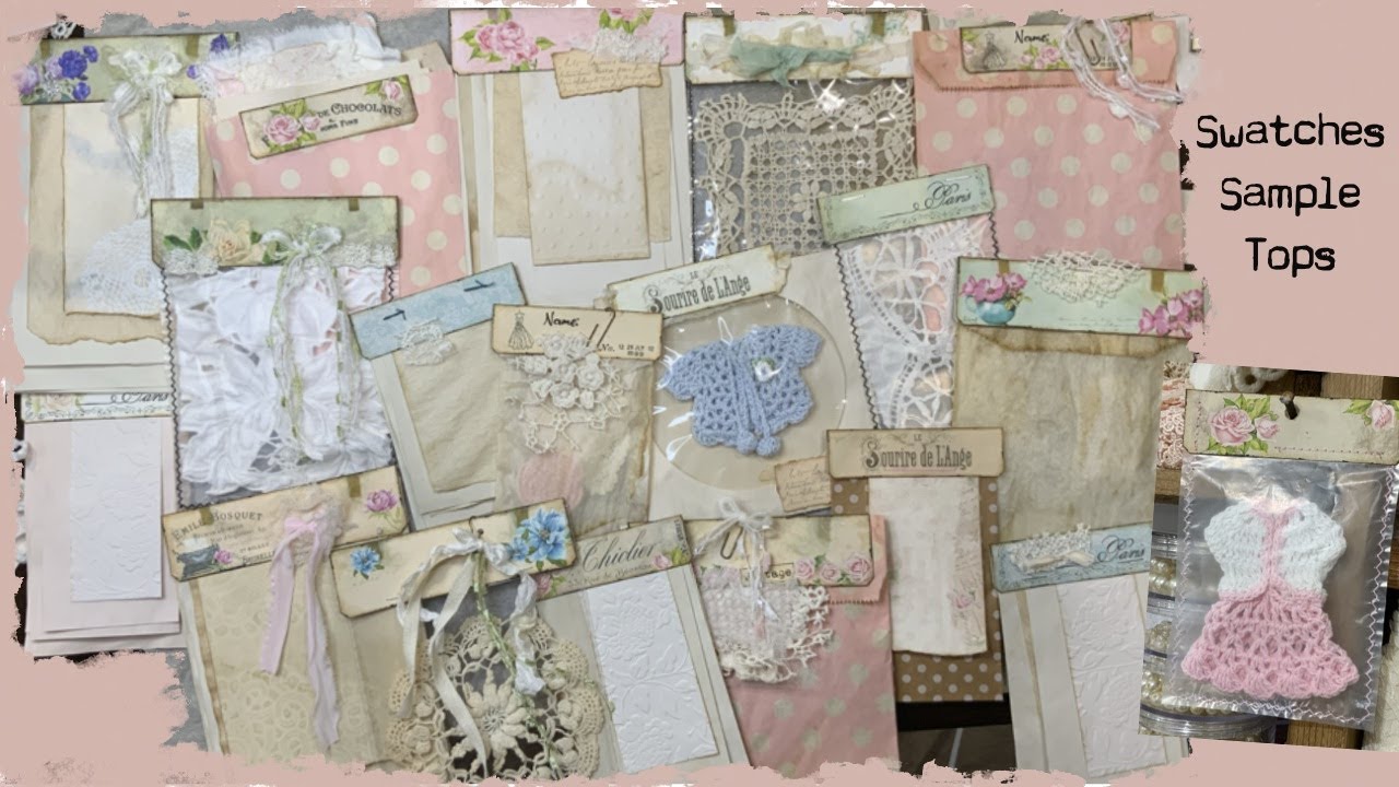 Part 1 - Making gorgeous Swatches Sample using a new digital kit that I ...