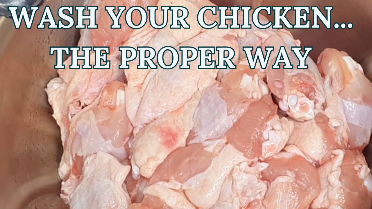 CHICKEN WINGS(How to clean them before cooking) - YouTube
