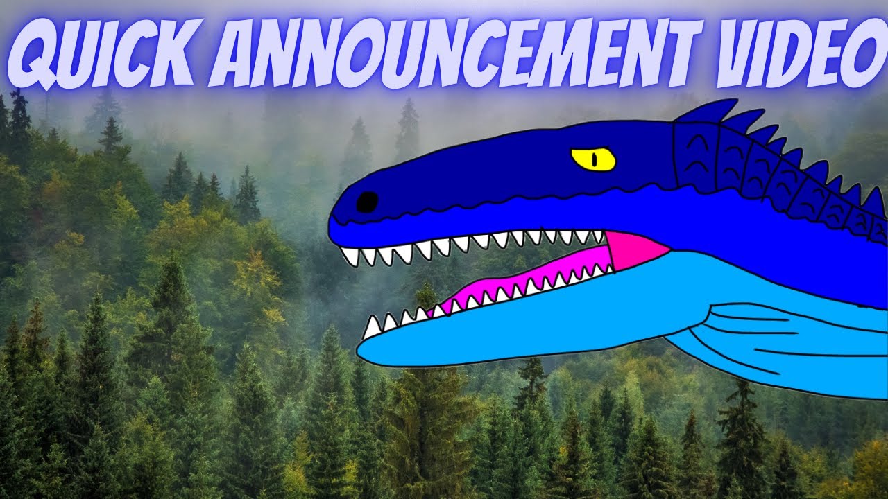 Quick Announcement Video - YouTube