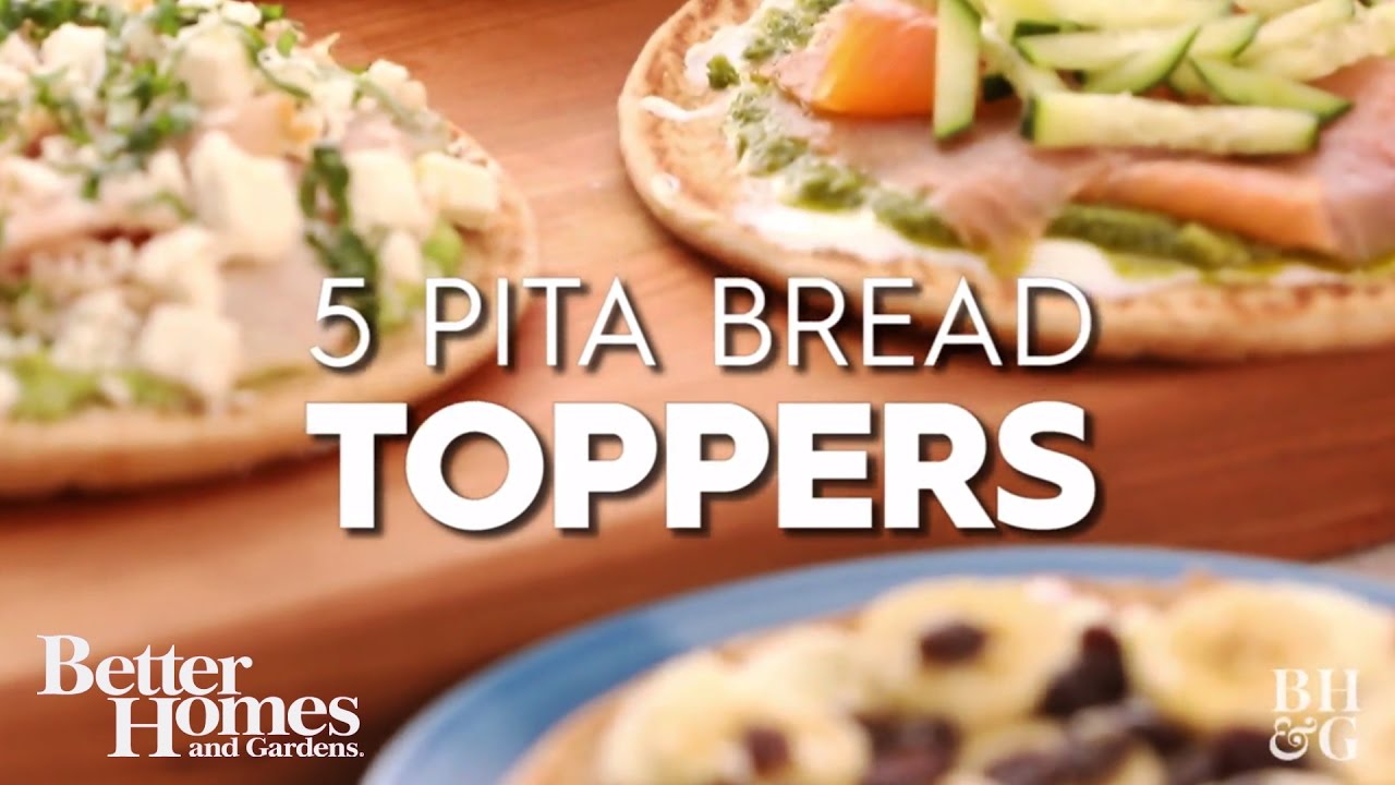 Pita Bread Toppers - YouTube