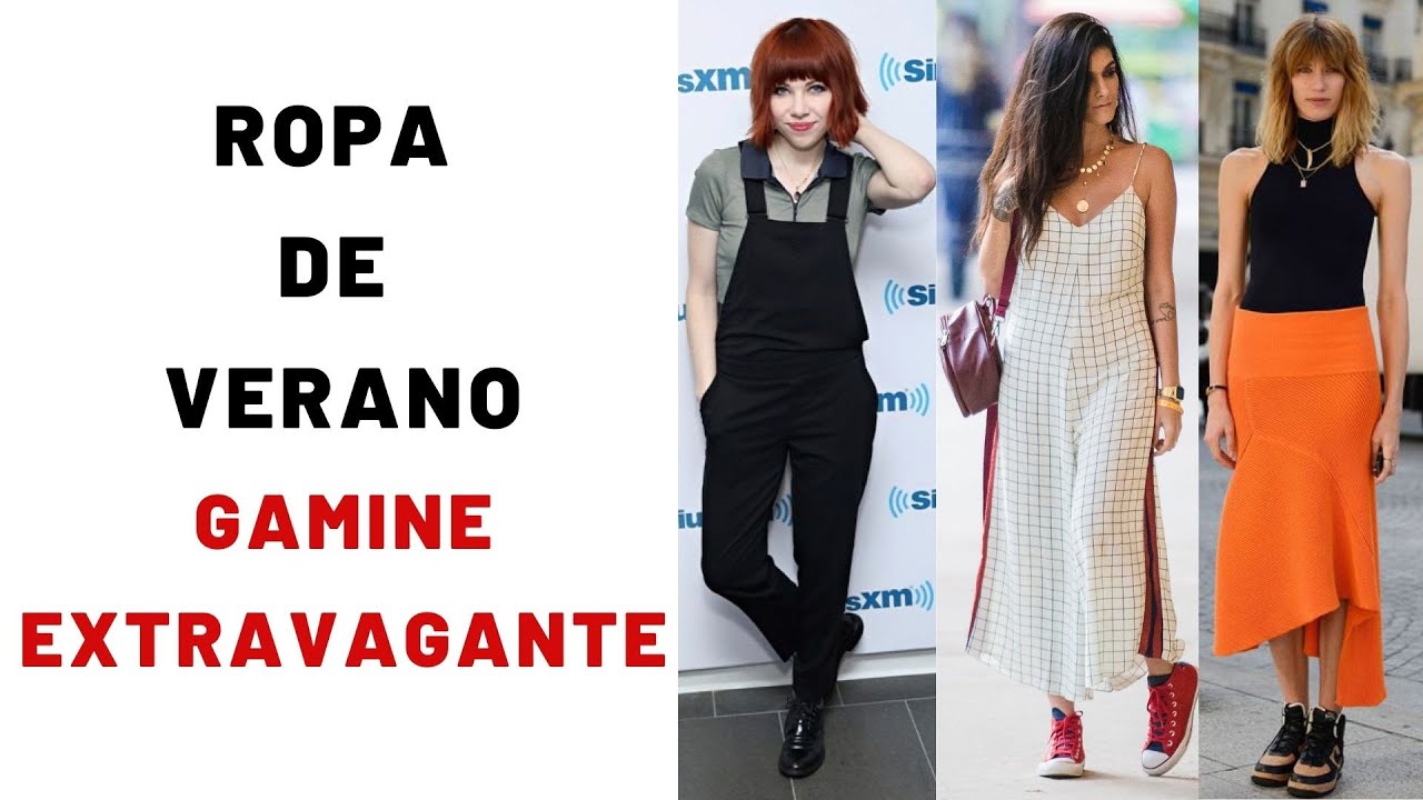 Outfits de verano Estilo Gamine-Extravagante Kibbe - YouTube