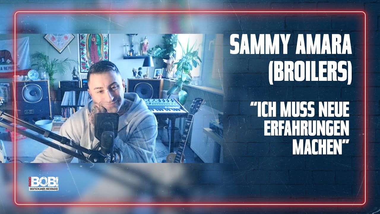 Sammy Amara über 30 Jahre Broilers und das neue Album - YouTube