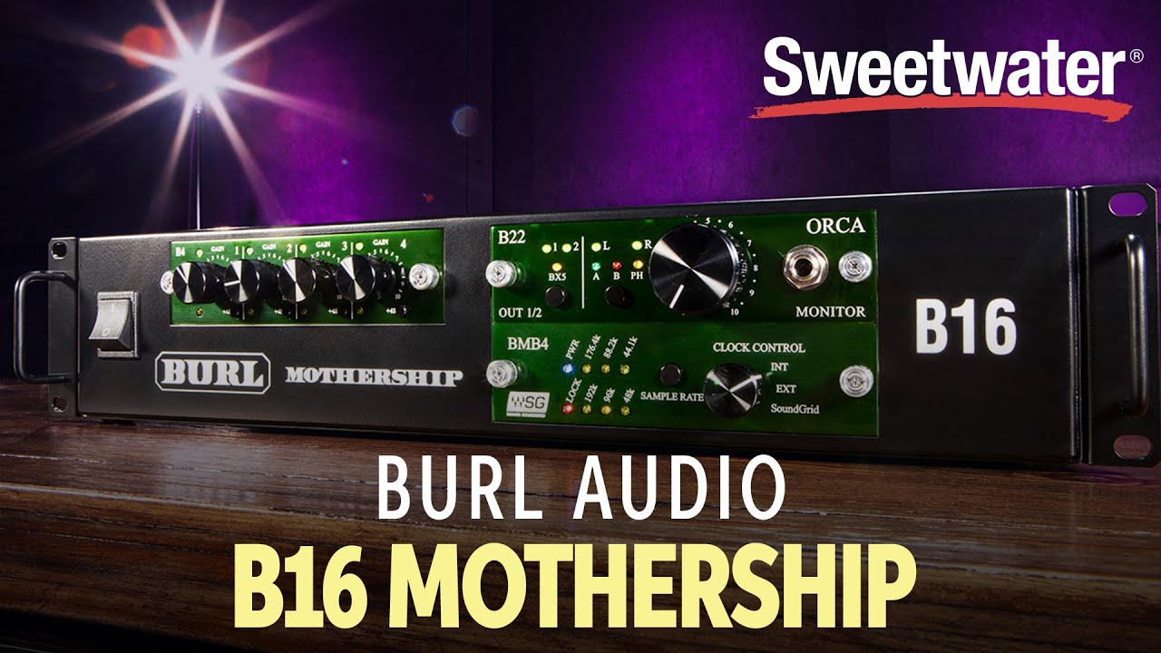 Burl Audio B16 Mothership Modular Converter Overview - YouTube