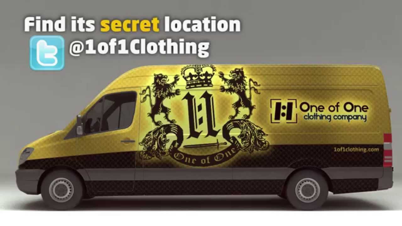 The Golden Ticket Van 1of1Clothing Mobile Storefront - YouTube
