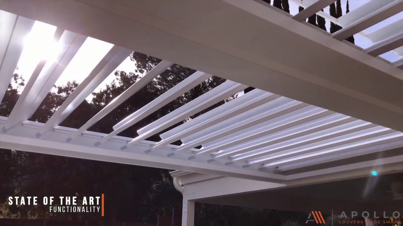 Apollo Opening Roof - Louvers Made Smart -Residential - YouTube
