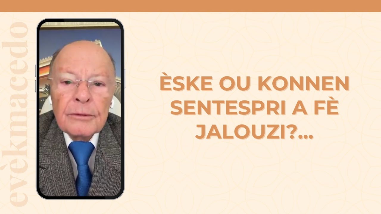 ÈSKE OU KONNEN SENTESPRI A FÈ JALOUZI?... - YouTube