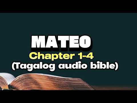 ANG BANAL NA AKLAT:MATEO Chapter 1-4 (Tagalog audio bible) - YouTube
