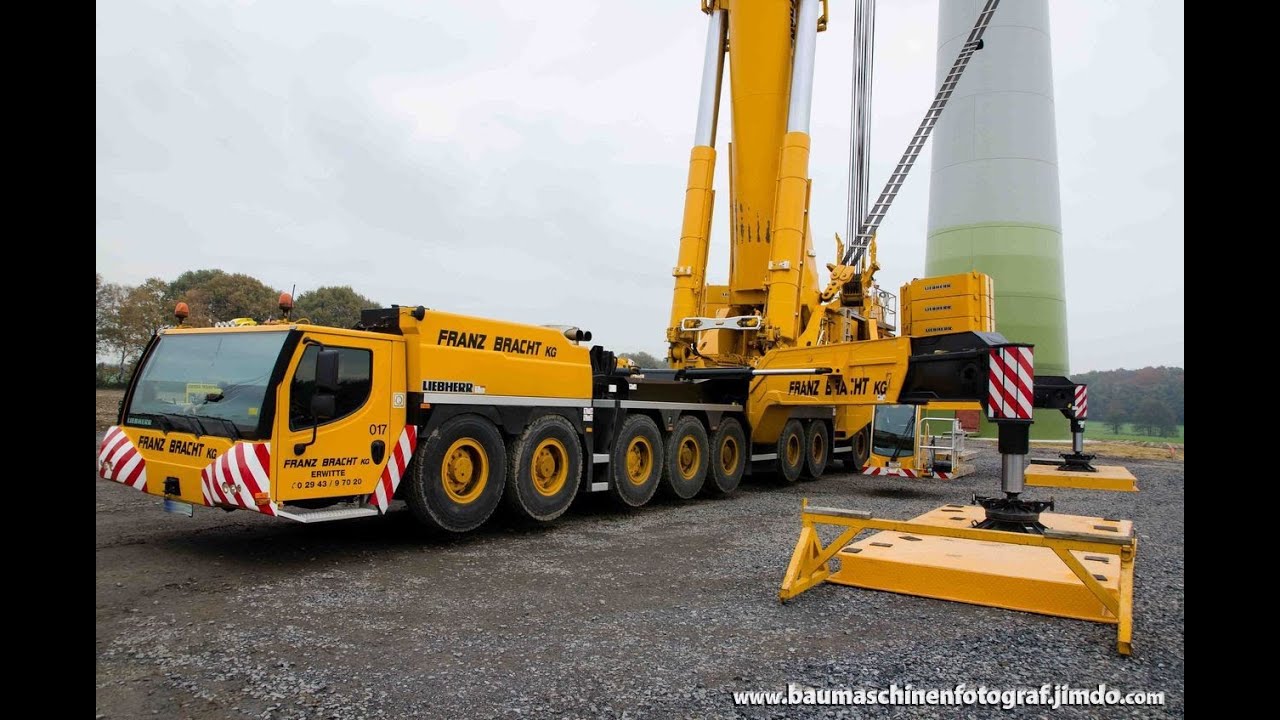 Liebherr LTM 11200 9.1 Franz Bracht - YouTube