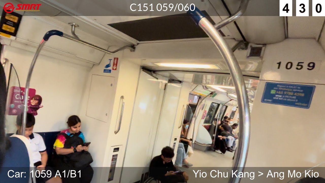 [Strong Acceleration] SMRT C151 059/060 [Yio Chu Kang → Ang Mo Kio] - YouTube