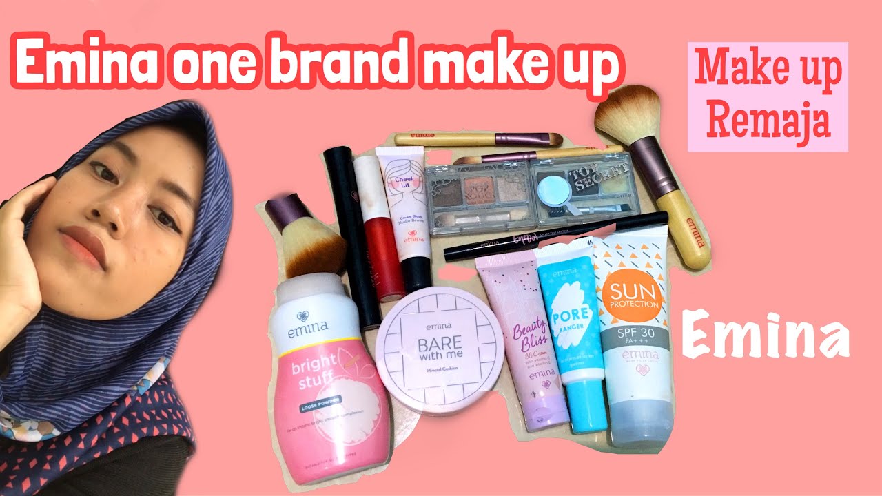 Emina one Brand make UP tutorial - YouTube