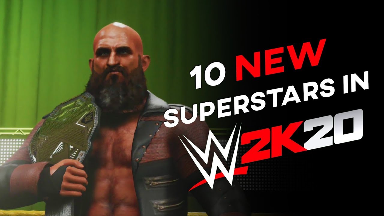 10 NEW Superstars In WWE 2K20 - YouTube