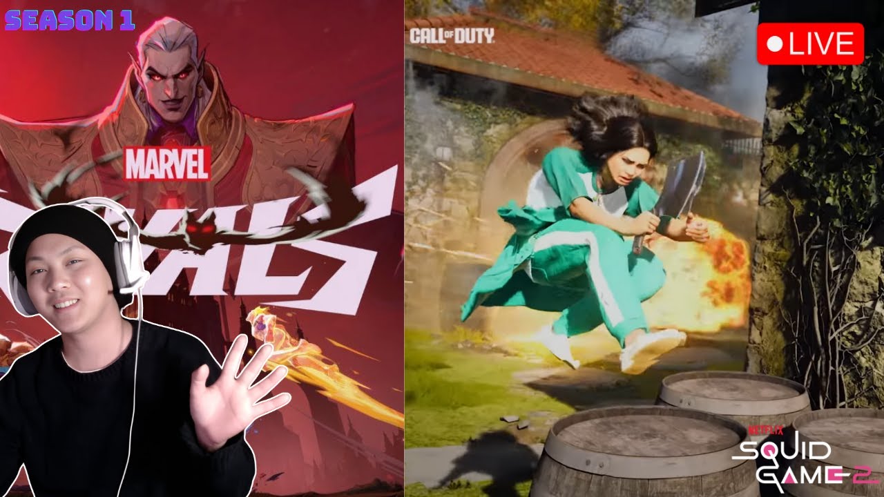 BO6 Squid Games 2 Event + Marvel Rivals YT Stream! Variety After ...