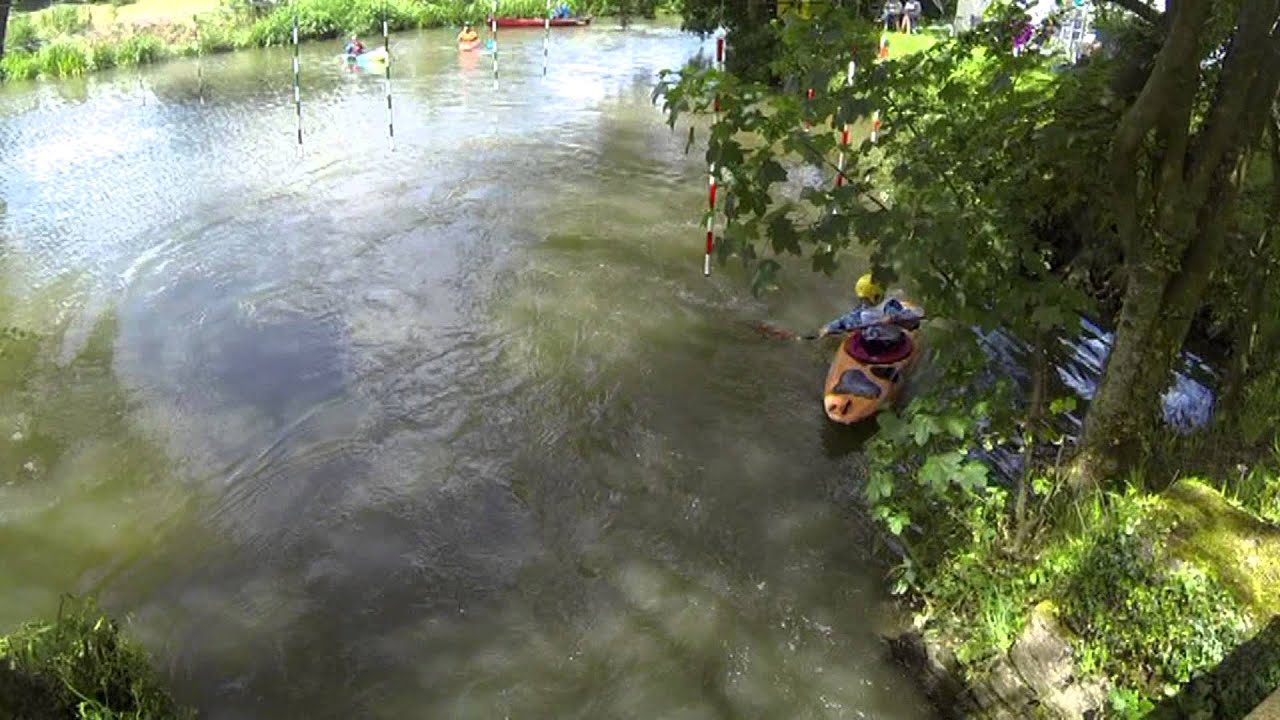 Langham Farm Slalom Competition - Amber - YouTube