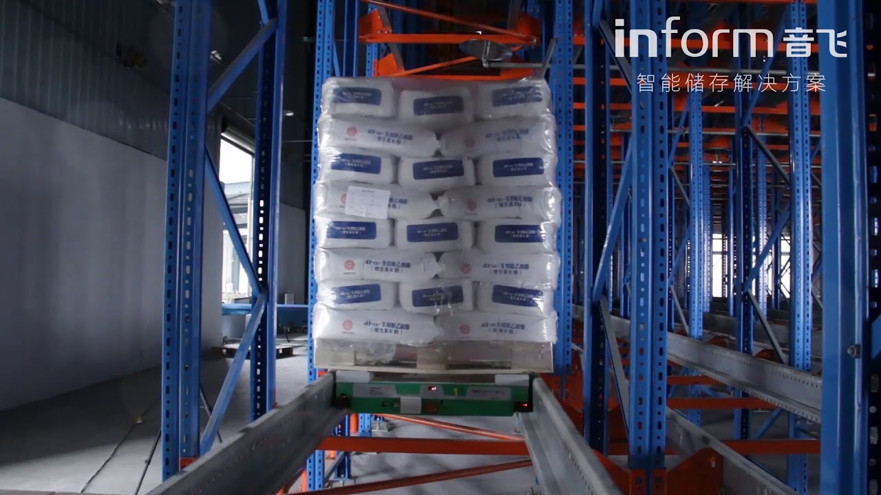 Stacker crane and shuttle project - YouTube