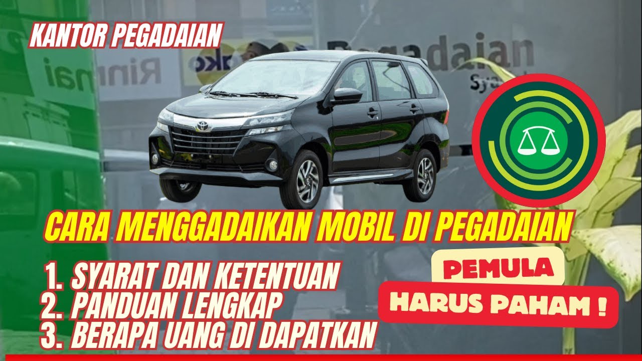 Cara Menggadaikan Mobil di Pegadaian - YouTube