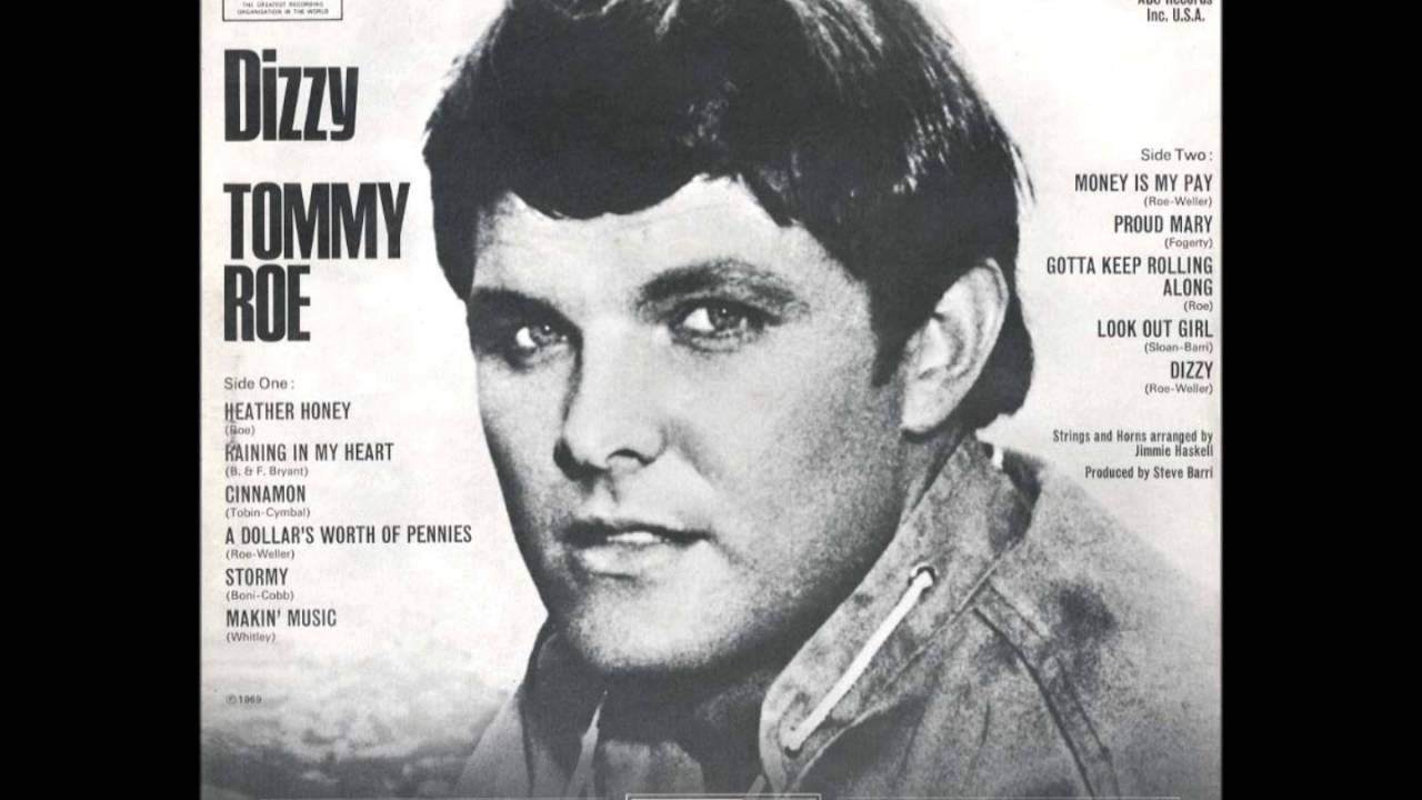 DIZZY Tommy Roe 1969 - YouTube