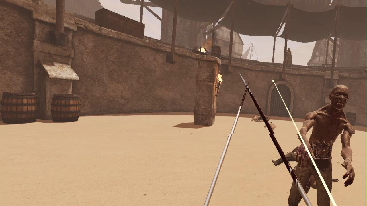 Swordsman VR zombie conesuar - YouTube