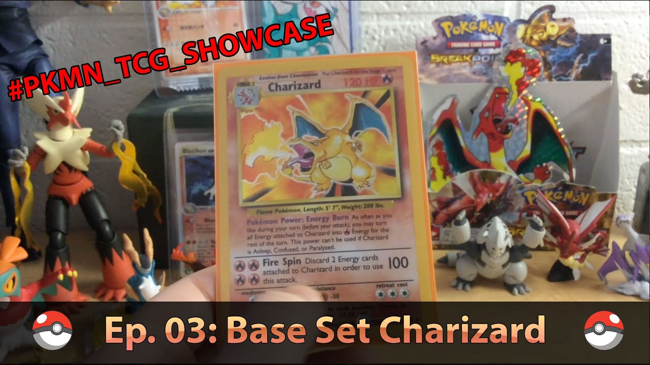 Pokemon TCG Showcase Ep.03: Base Set Charizard!!! - YouTube
