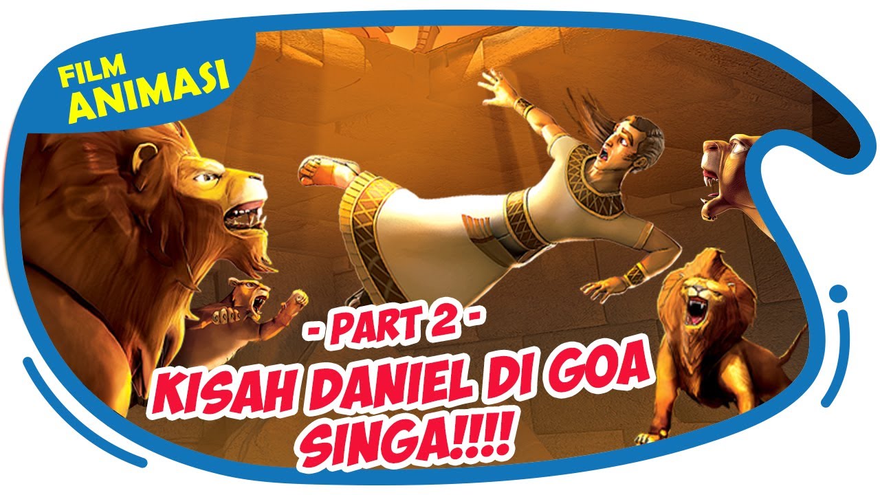Daniel dibuang ke GOA Singa - Superbook Indonesia (Part 2) - YouTube
