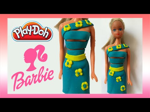 Barbie Oyun Hamuru Kıyafet Tasarımı Hamur Oyunu TV Videoları