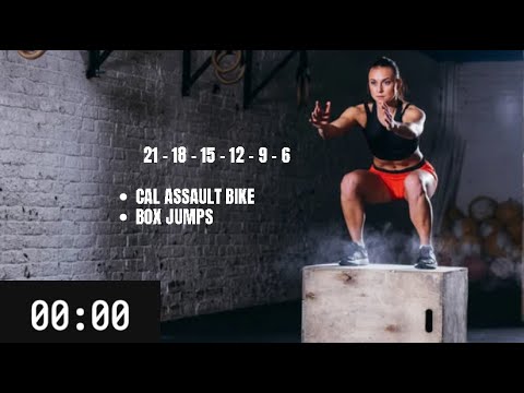 FOR TIME CROSSFIT // TIMER 25 MIN // MIX ELECTRO - YouTube