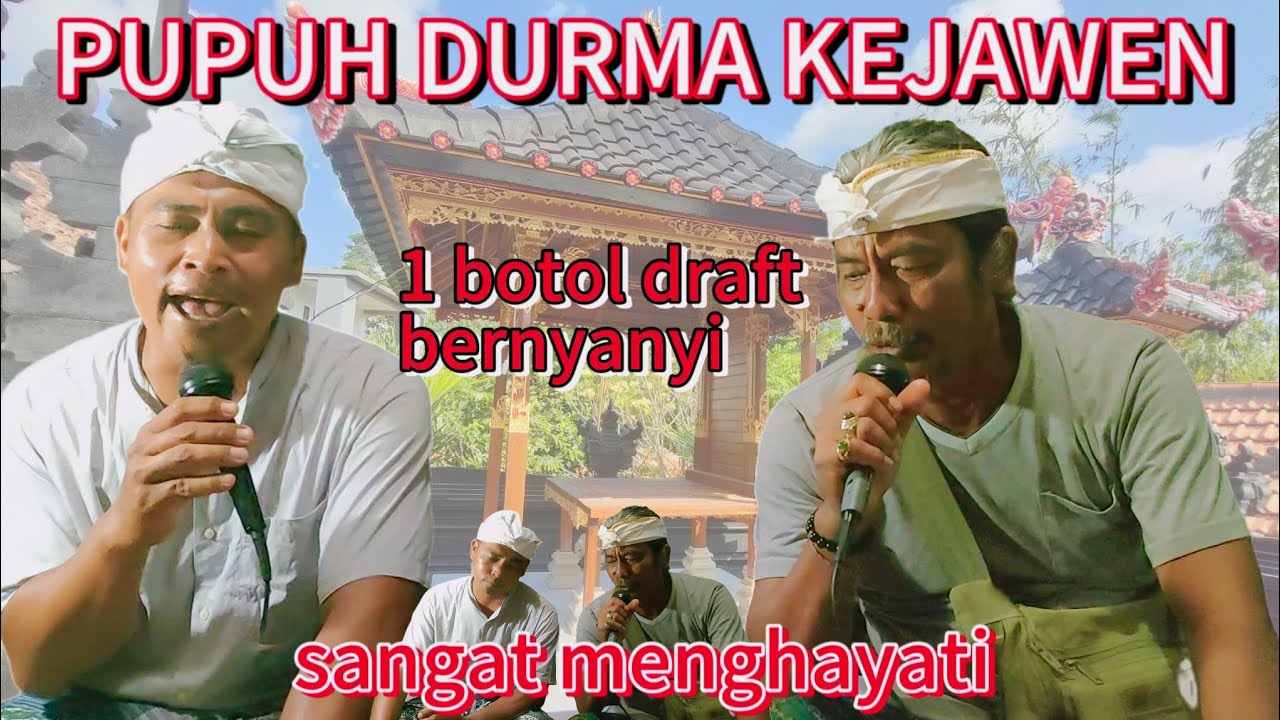 Suara nyaring - Geguritan - Tembang Pupuh Durma Kejawen - YouTube