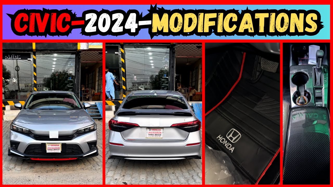 Civic 2024 Modifications | Civic Modifications | Modified Civic XI | Car Modifications - YouTube